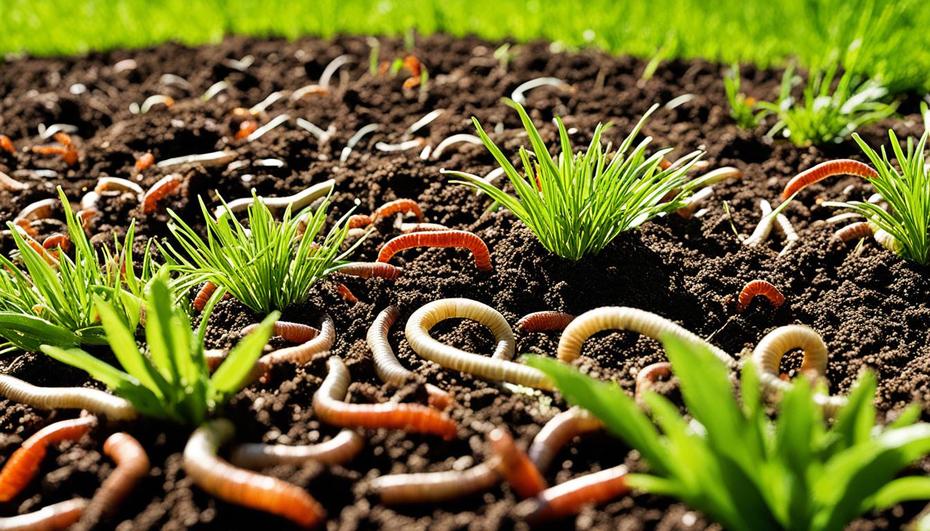 What are lawn worms?