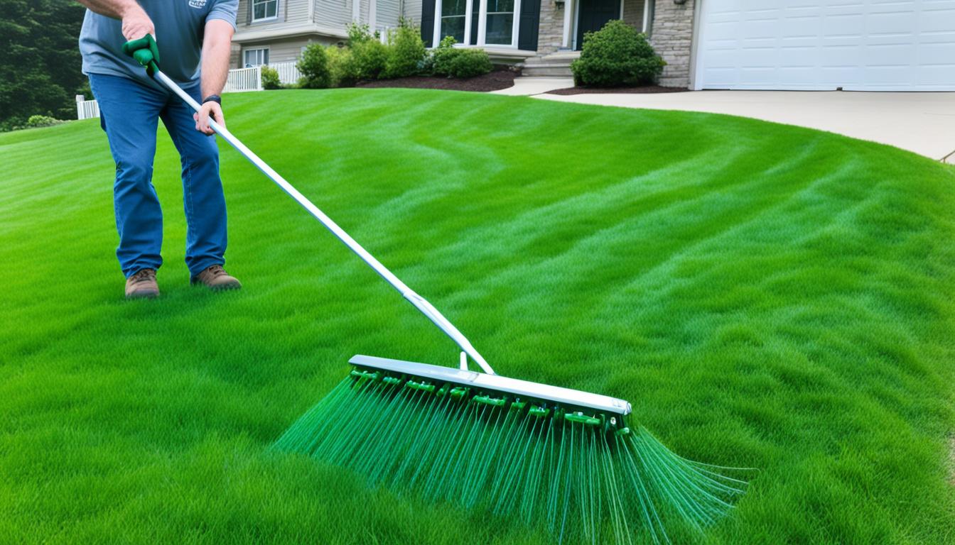 How to overseed lawn without aerating?