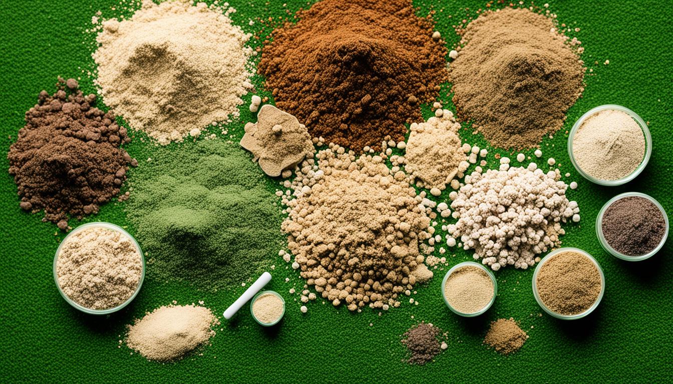 What is top dressing a lawn?