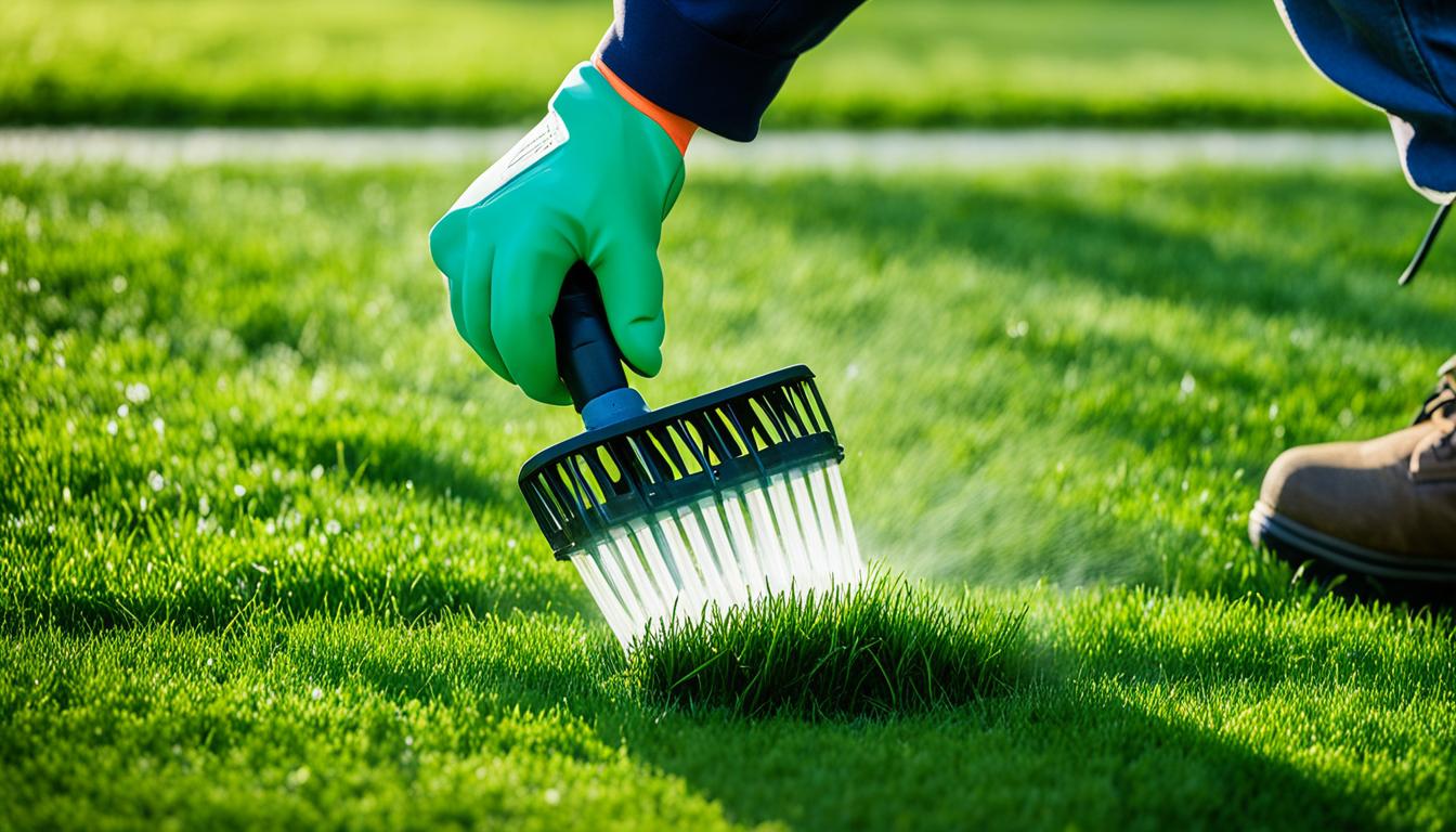 How to aerate lawn by hand